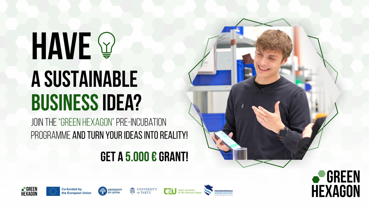 Home - Green HExagon